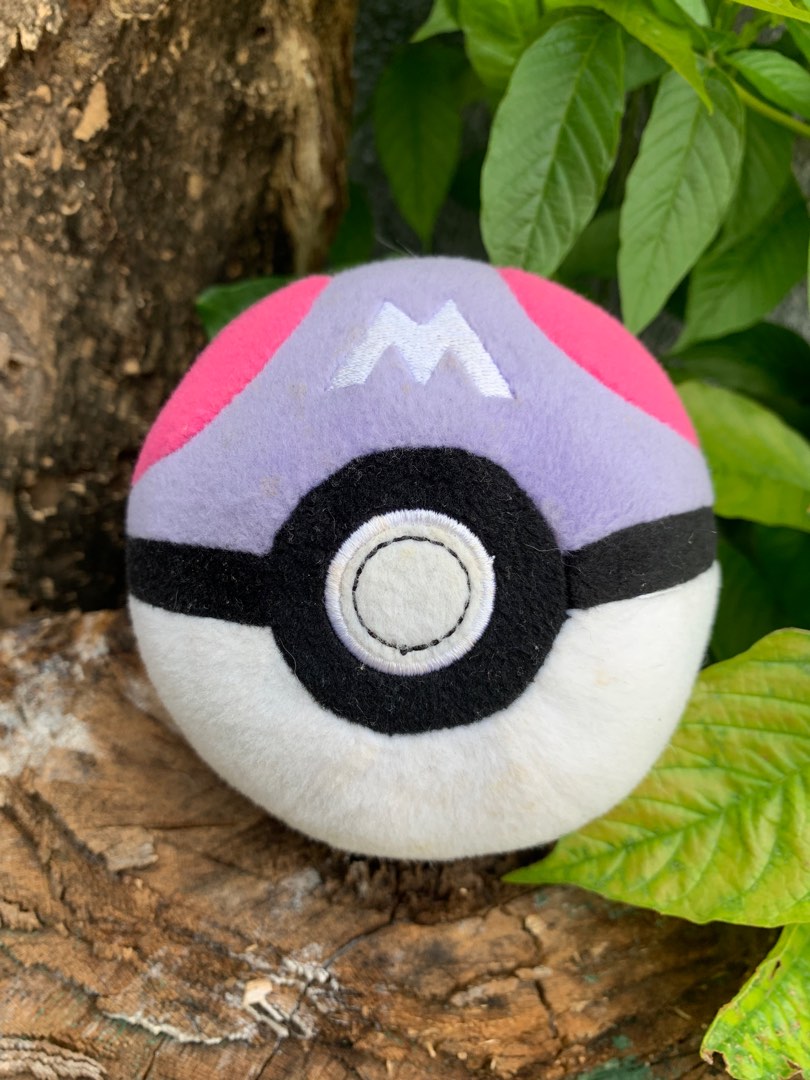Pokemon Master Ball plush, Hobbies & Toys, Toys & Games on Carousell