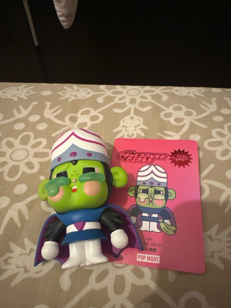 POP Mart PPG X CRYBABY - Mojo Jojo, Hobbies & Toys, Toys & Games on ...