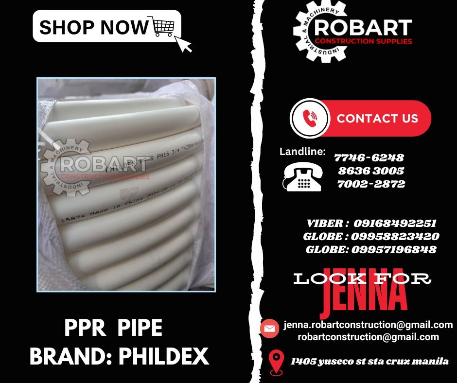 PPR roll pipe PN16, Commercial & Industrial, Construction Tools ...