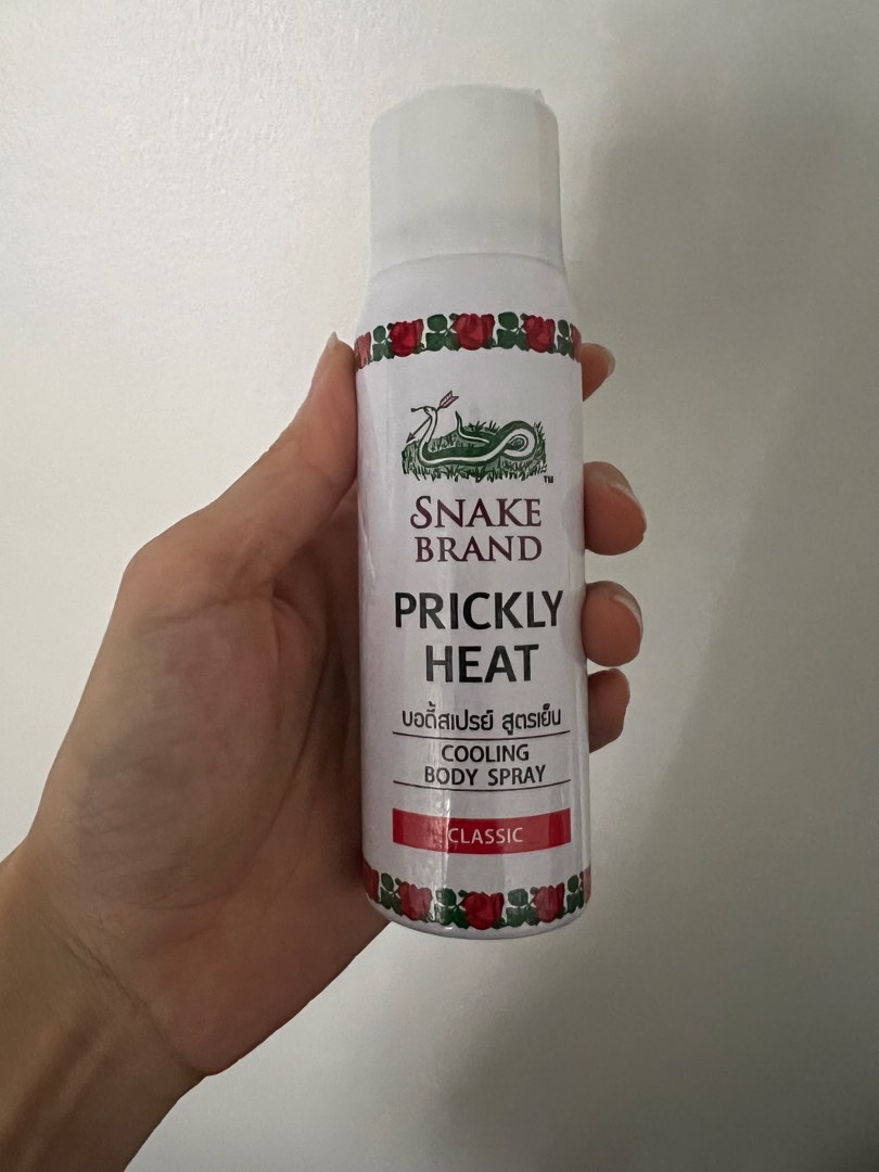 Prickly heat spray, Beauty & Personal Care, Bath & Body, Body Care on ...