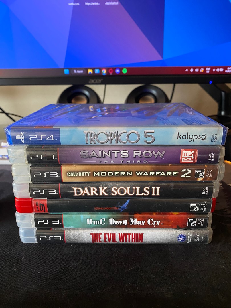 PS3 CD GAMES, Video Gaming, Video Games, PlayStation on Carousell