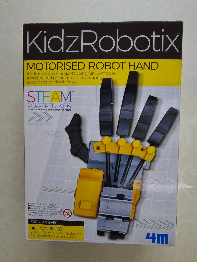 Motorised Robot Hand, Hobbies & Toys, Toys & Games on Carousell