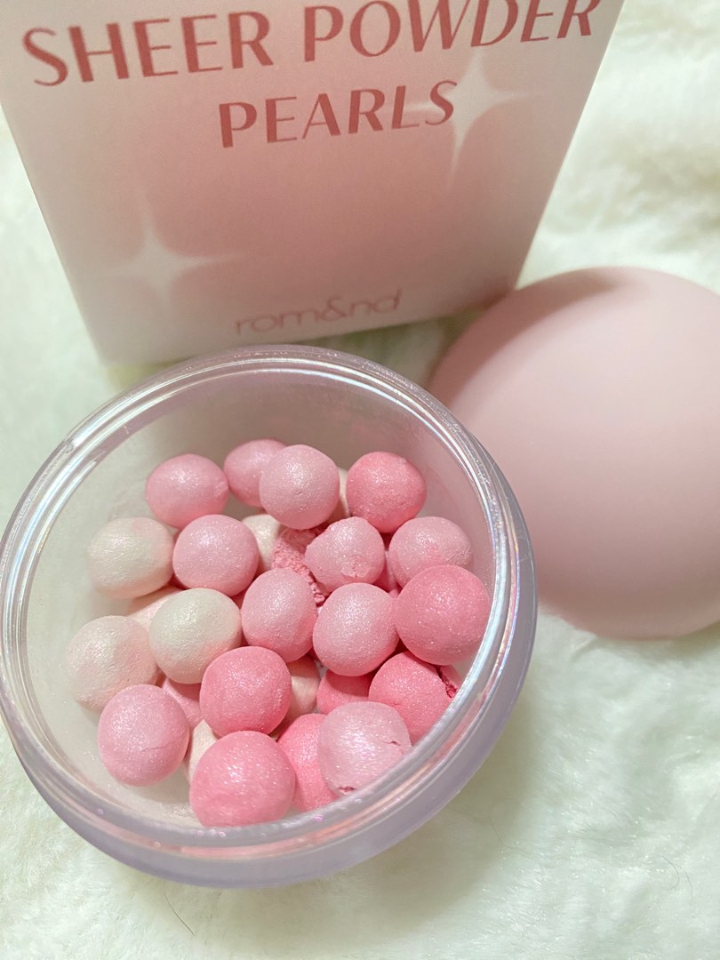 ROMAND SHEER POWDER PEARLS 02 BERRY GLOW, Beauty & Personal Care, Face ...