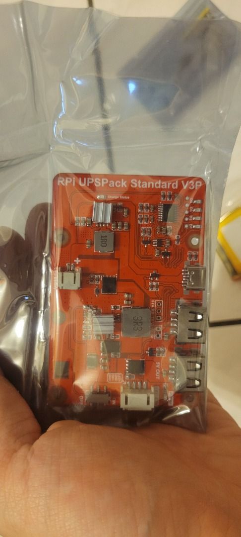 RPi UPS Pack V3P 電源供應模組 (樹莓派 Raspberry Pi 開發板 Iot 物聯網 SBC), 電腦及科技產品, 電腦 ...