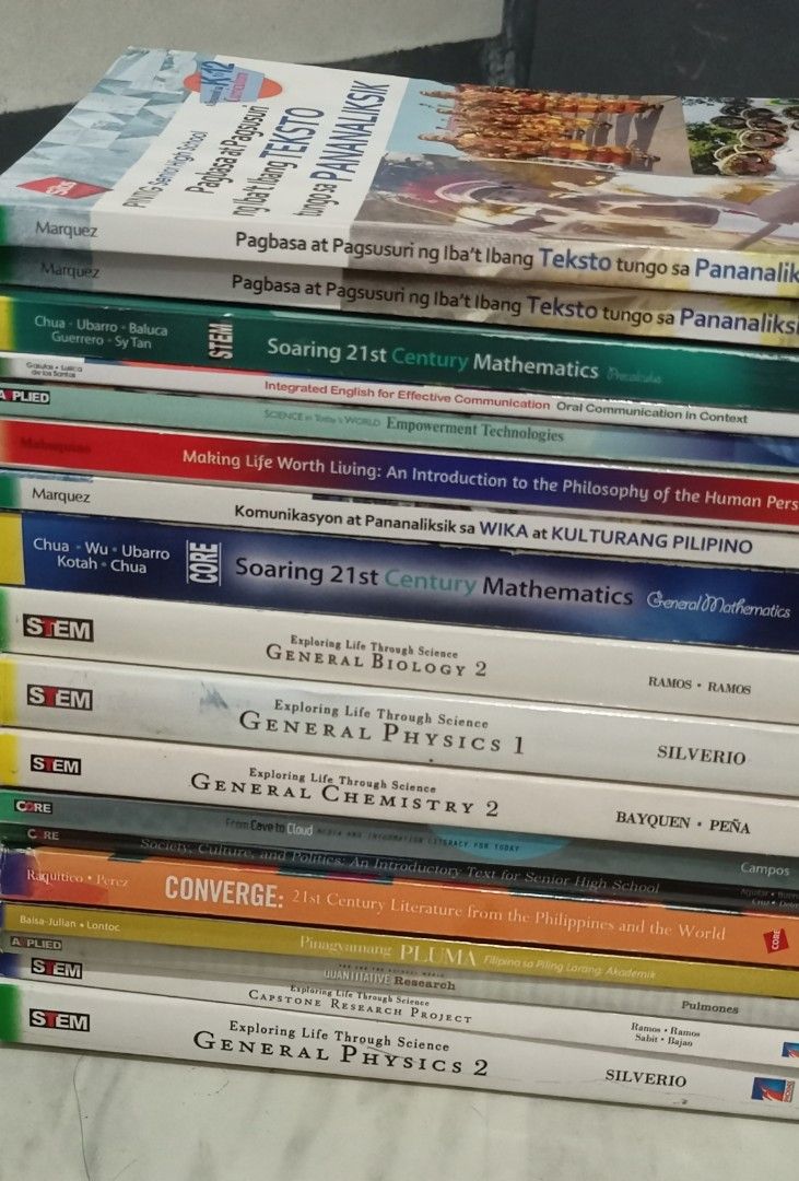 SENIOR HIGH SCHOOL BOOKS, Hobbies & Toys, Books & Magazines, Textbooks ...