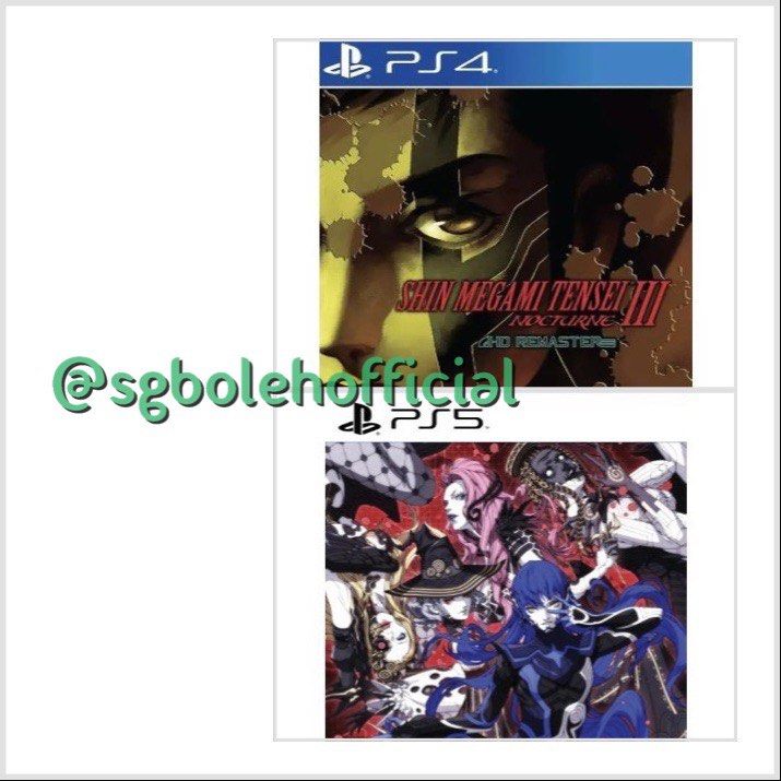 Shin Megami Tensei V Vengeance (PS4 & PS5) | III Nocturne HD Remaster, Video Gaming, Video Games ...