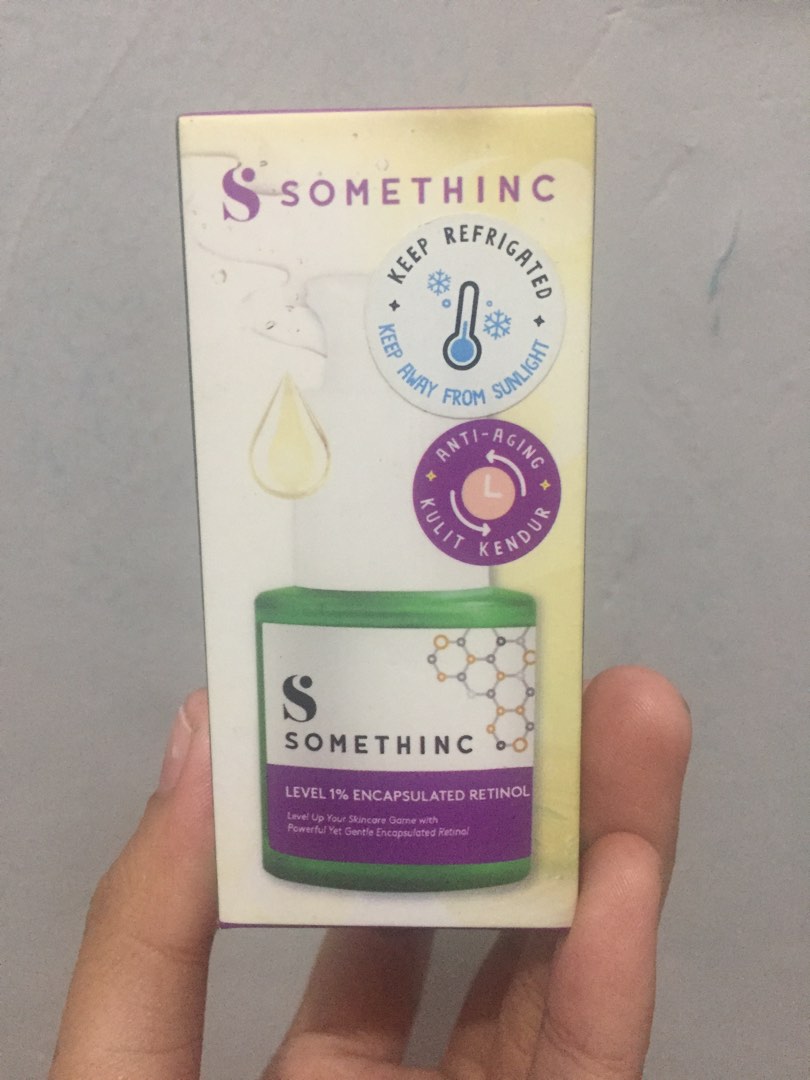 Somethinc level 1% Encapsulated Retinol, Kesehatan & Kecantikan, Kulit ... Somethinc level 1% Encapsulated Retinol, Kesehatan & Kecantikan, Kulit ...
