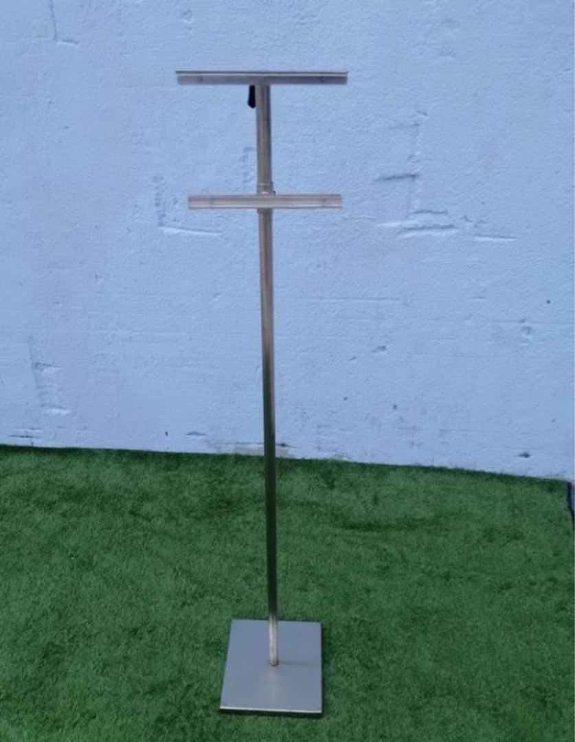 Stainless steel banner stand, Hobbies & Toys, Stationery & Craft, Other ...