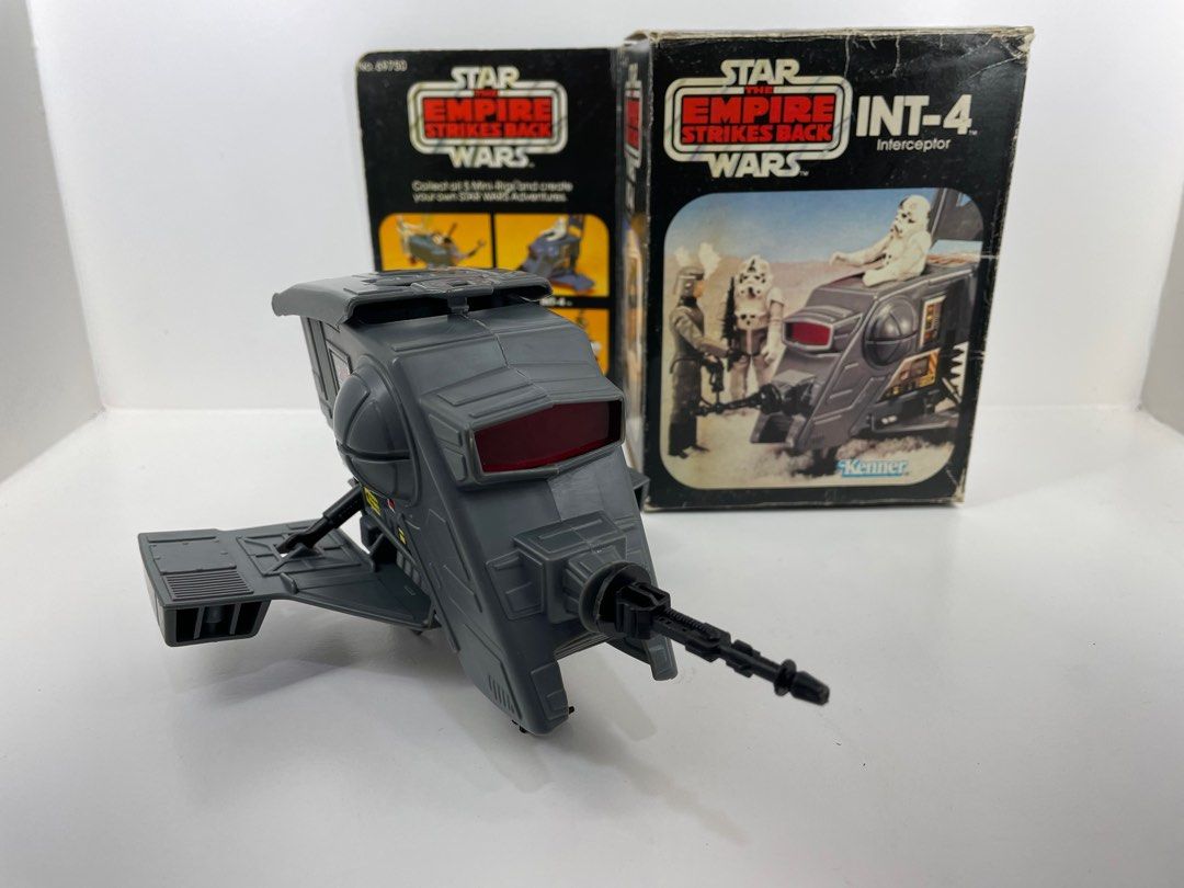 Star Wars INT-4 Interceptor mini rig complete Vintage 1981 Kenner with ...