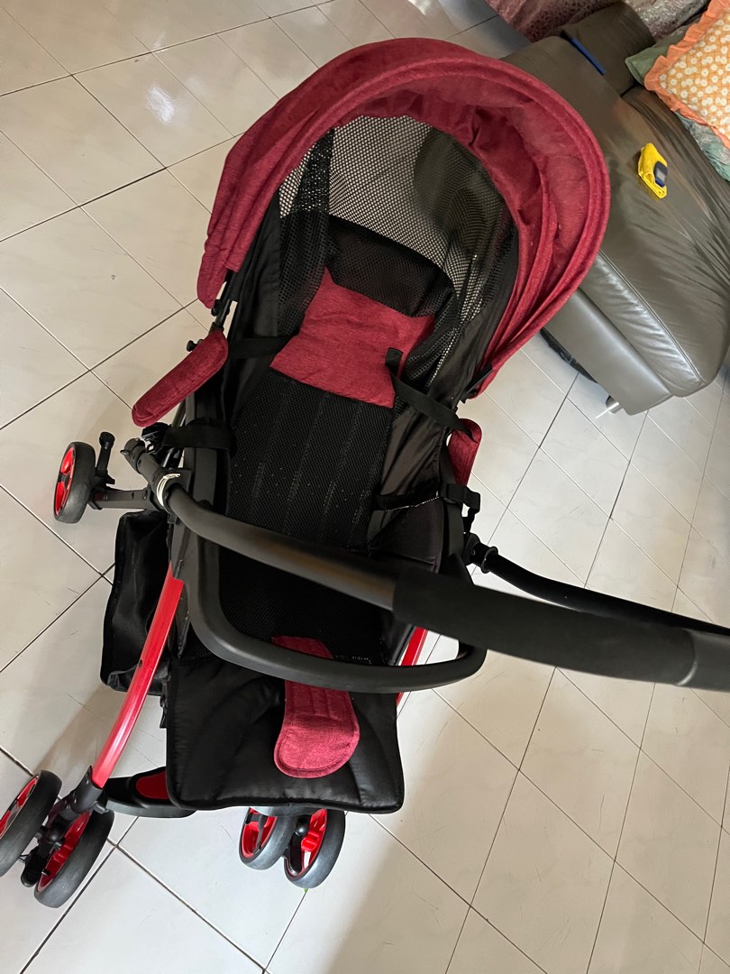Stroller Sweet Cherry, Babies & Kids, Going Out, Strollers on Carousell