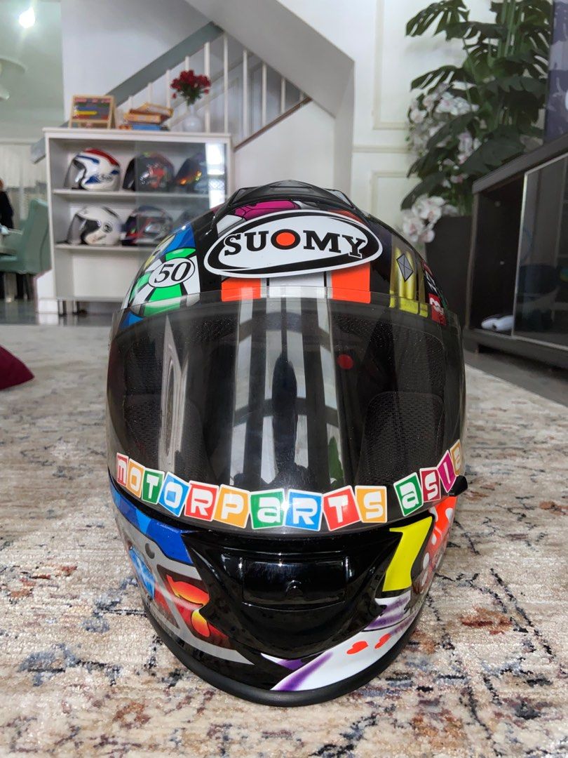 SUOMY SR SPORT GAMBLE FULL FACE, Auto Accessories on Carousell