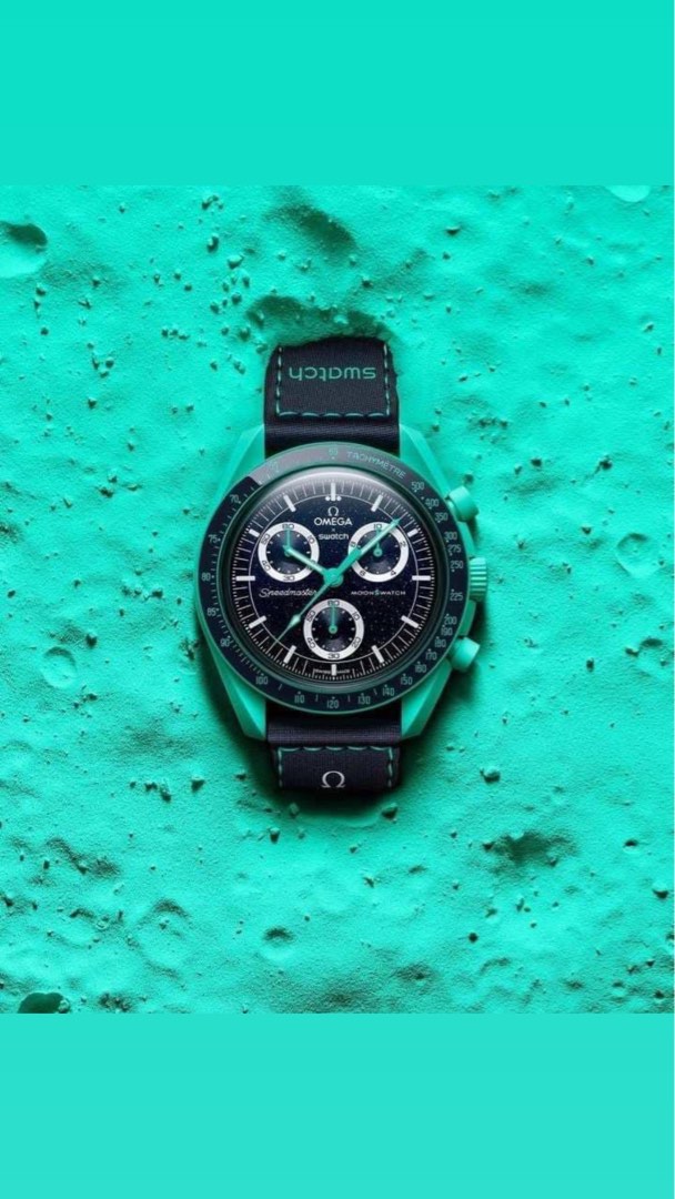 Swatch x Omega Lava / On earth polar lights, Men's Fashion, Watches ...