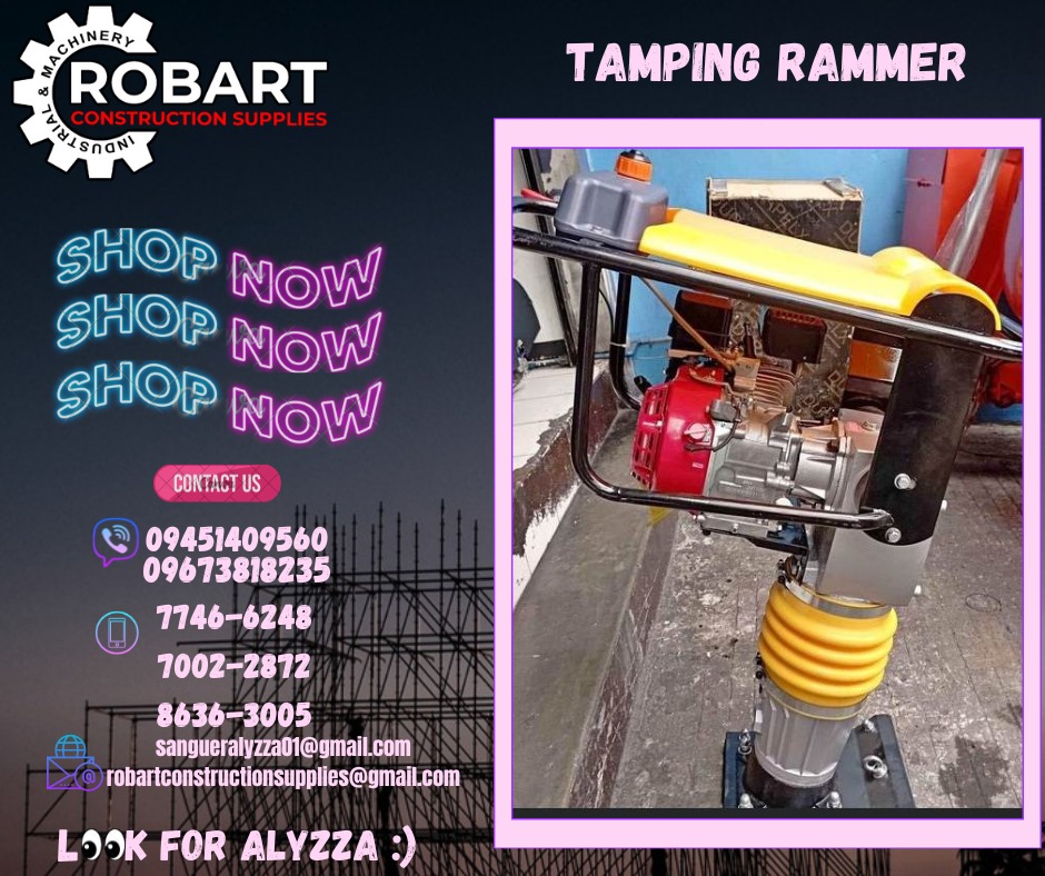 tamping rammer, Commercial & Industrial, Construction Tools & Equipment ...