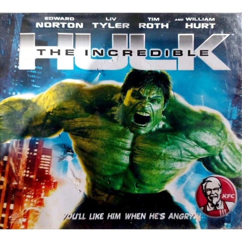 The Incredible Hulk VCD, Hobbies & Toys, Music & Media, CDs & DVDs on Carousell