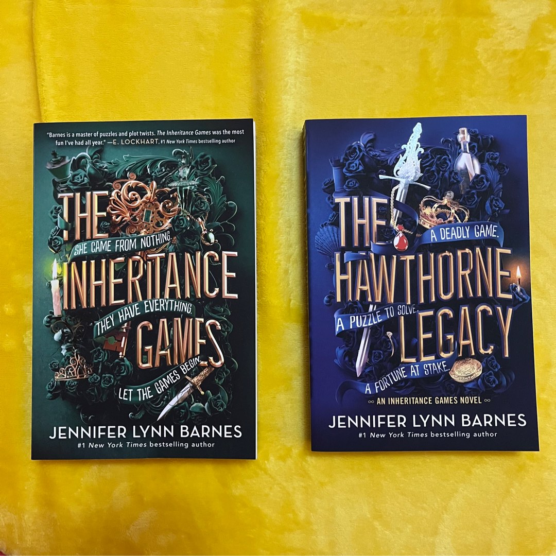 The Inheritance Games Book 1&2, Hobbies & Toys, Books & Magazines ...