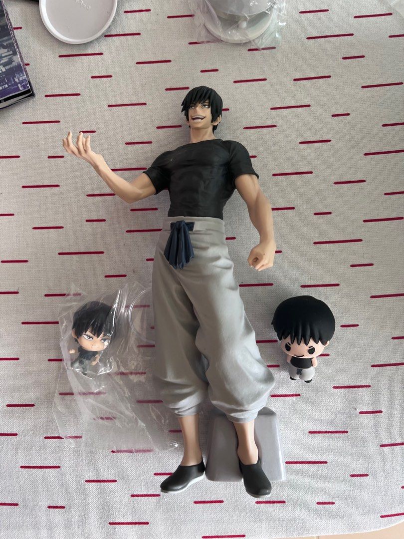 Toji jujutsu kaisen toy figure gachapon, Hobbies & Toys, Toys & Games ...