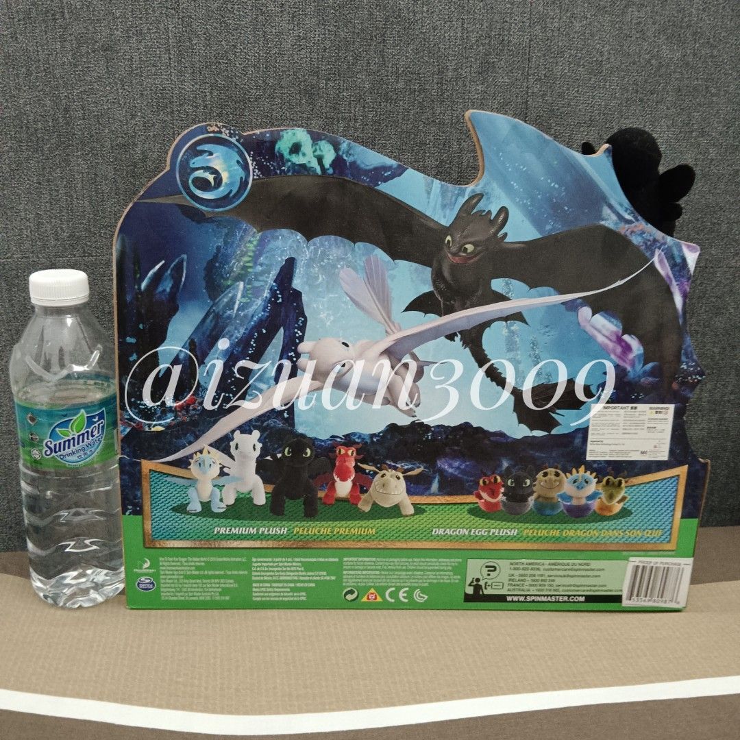 Toothless Premium Plush, Hobbies & Toys, Toys & Games on Carousell
