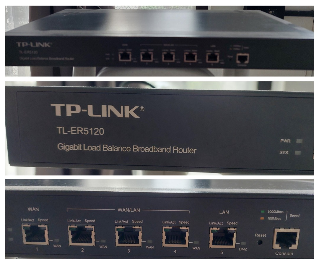 TP-Link - Load Balancer - Enterprise Edition - TL-ER5120, Computers ...