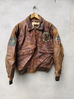 Vintage Bobson Leather Patch Type III Denim Jacket, Men's Fashion ...