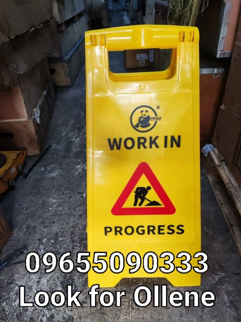 Work in Progress Signage, Commercial & Industrial, Construction Tools ...