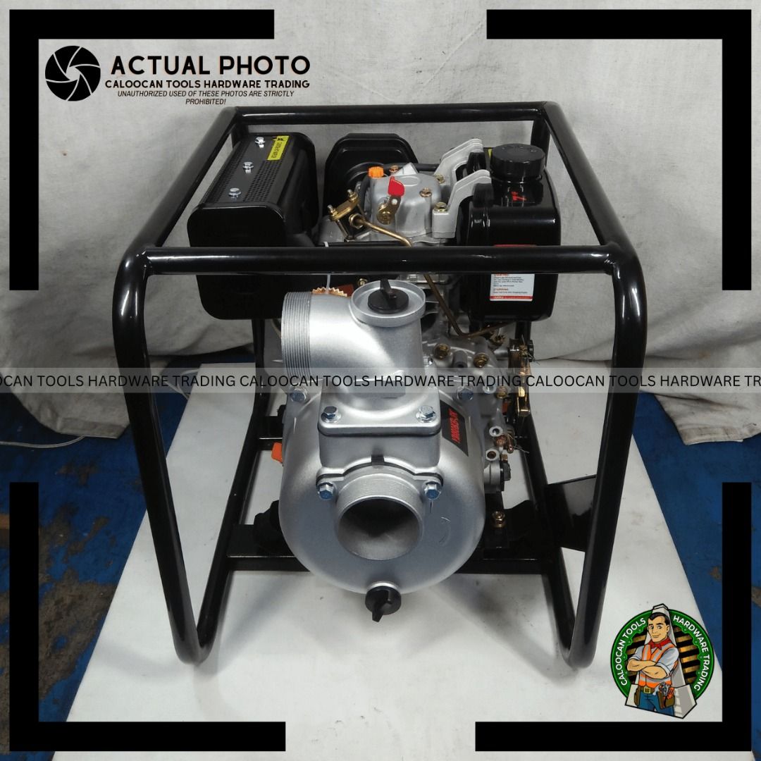 Yamma 3x3" 7HP Air Cooled Diesel Engine Water Pump (YM80KB-3K ...