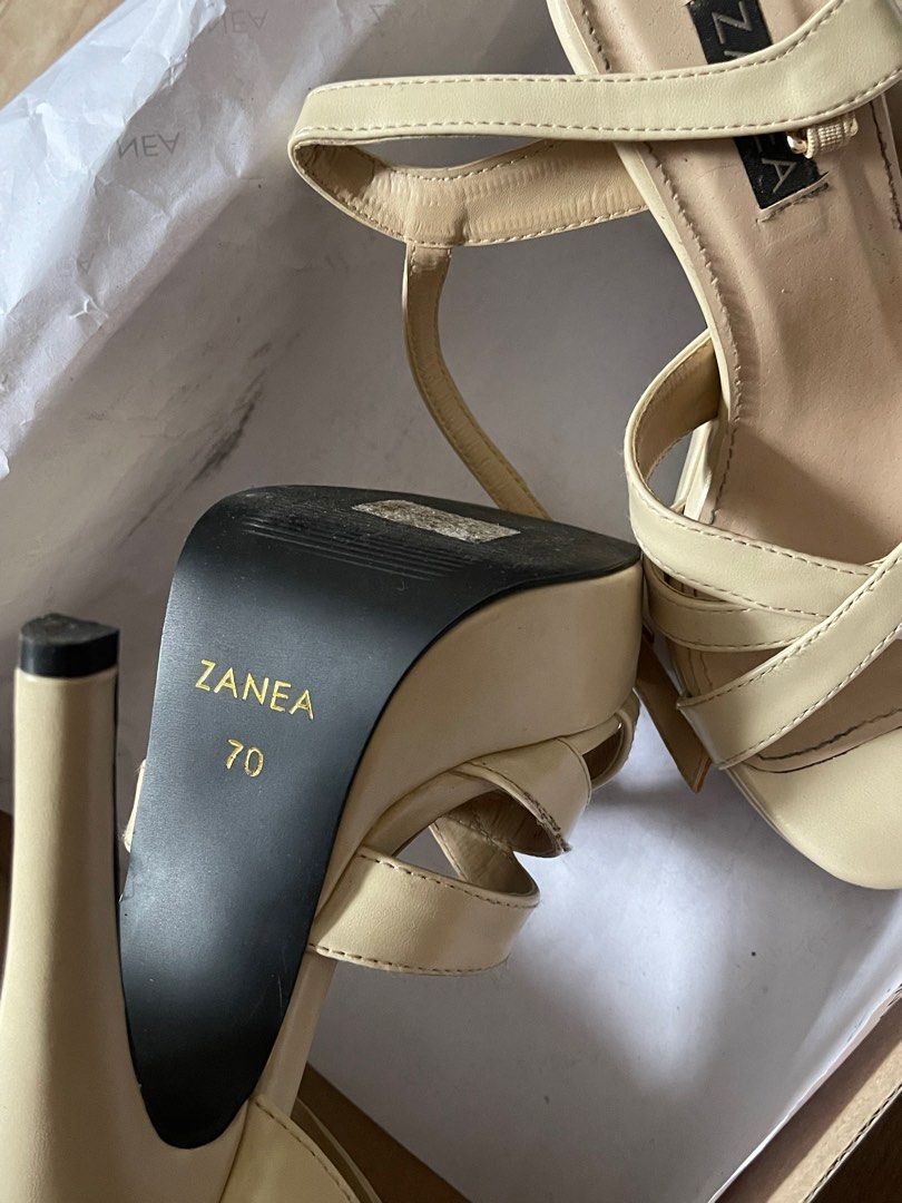 ZANEA NUDE PAGEANT HEELS, Women's Fashion, Footwear, Heels on Carousell
