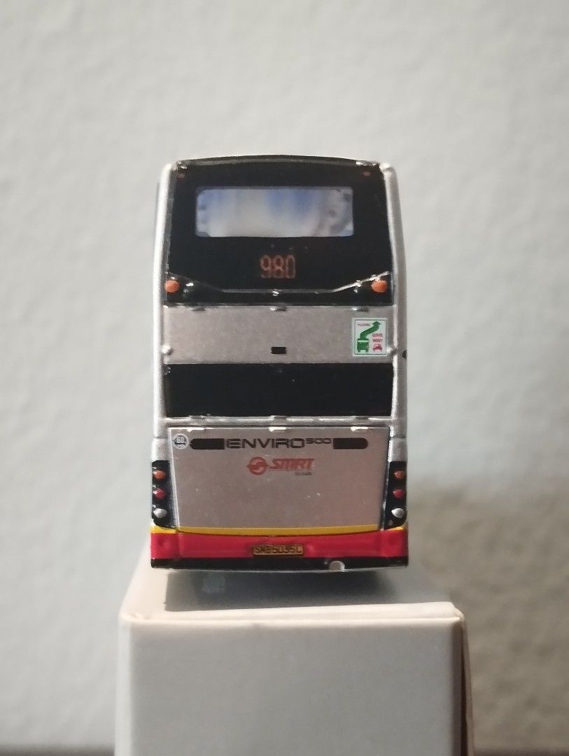1/120 SMRT Alexander Dennis Enviro500 bus model, Hobbies & Toys, Toys ...