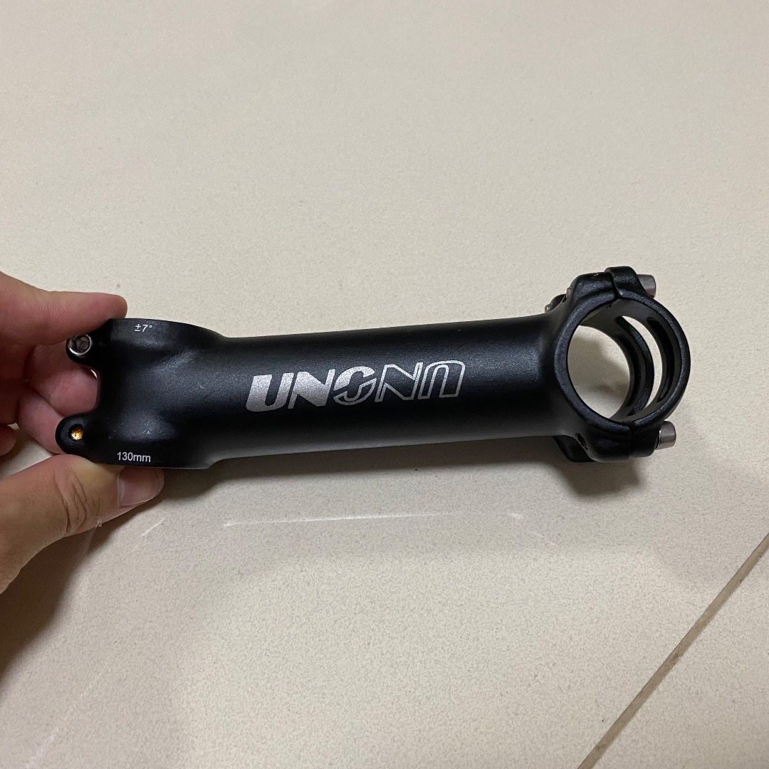 130mm stem UNO bicycle, Sports Equipment, Bicycles & Parts, Parts & Accessories on Carousell