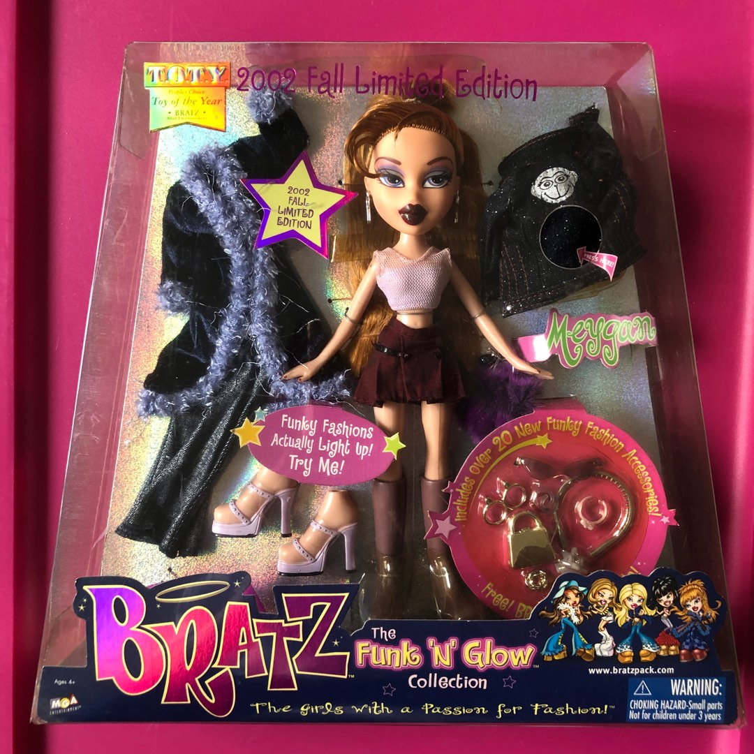 2002 Vintage Bratz Doll - Meygan * Funk ‘n’ Glow Collection, Hobbies ...