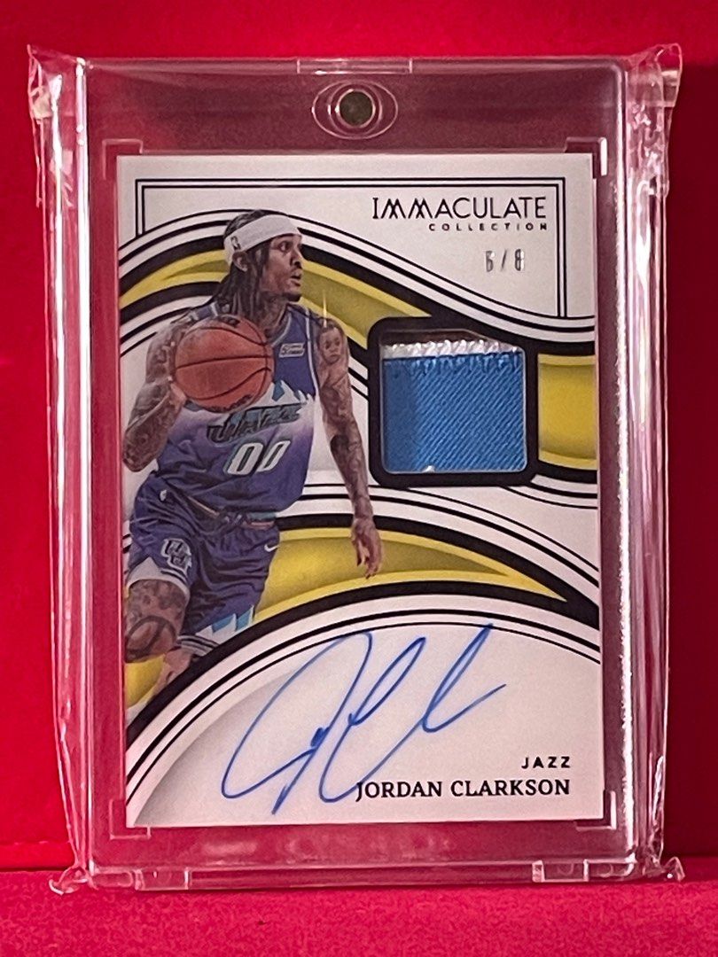 4X JORDAN CLARKSON : 2022-23 Panini Immaculate Collection “Patch ...