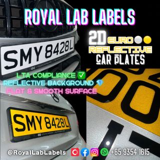 Car plate euro For Sale | Carousell Singapore