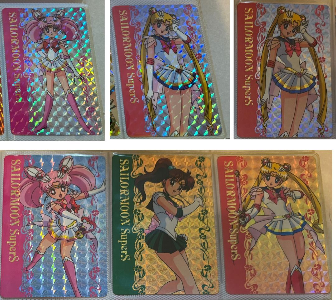 美少女戰士卡 美少女戰士閃咭 SailorMoon SuperS 1995 Made in Japan, 興趣及遊戲, 收藏品及紀念品, 古董收藏 - Carousell