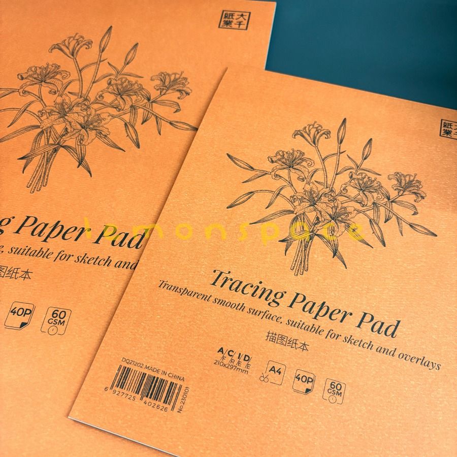 A3 A4 Tracing Paper 60gsm for Architecture and Interior Design Studies ...