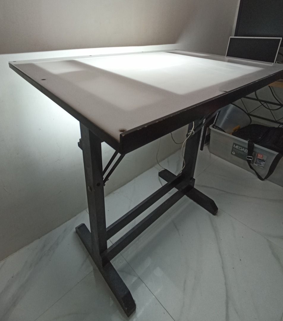 Acrylic Drafting Table, Furniture & Home Living, Furniture, Other Home ...