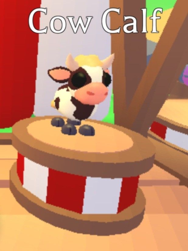 Adopt Me Cow Calf, Video Gaming, Video Games, Others on Carousell