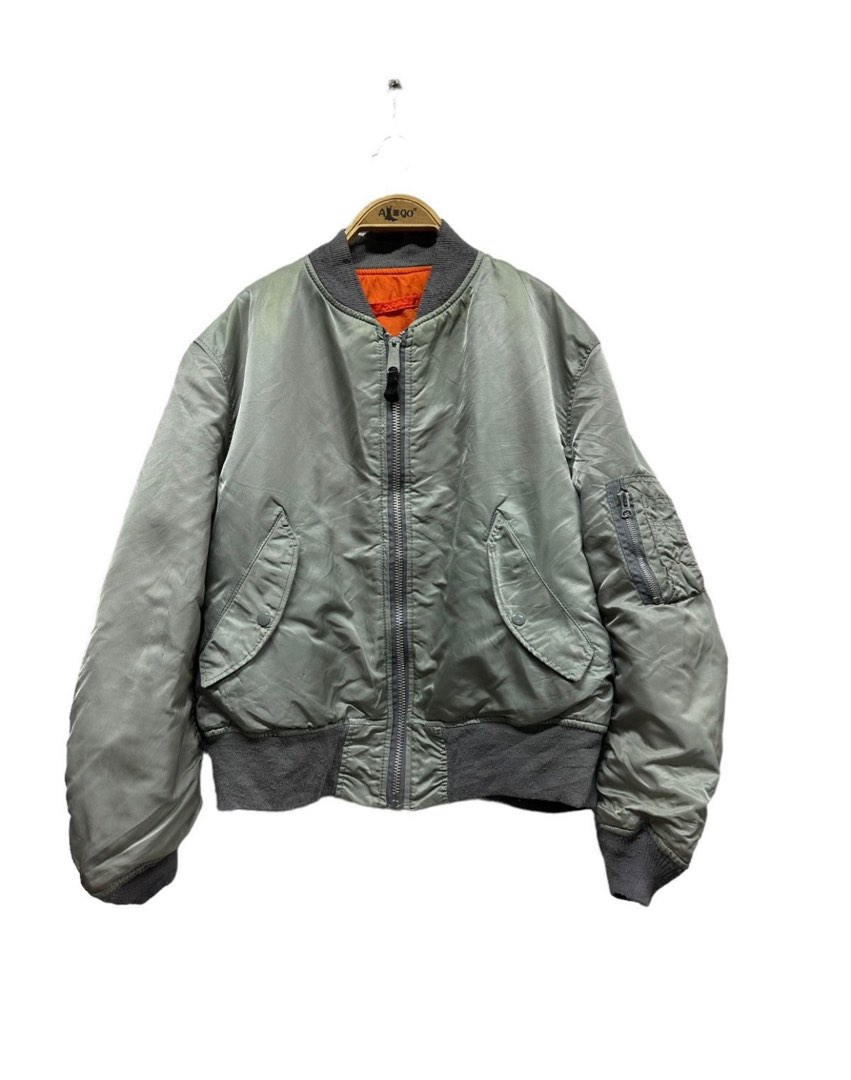 Alpha industries bomber ma1 jacket, Men's Fashion, Coats, Jackets and Outerwear on Carousell