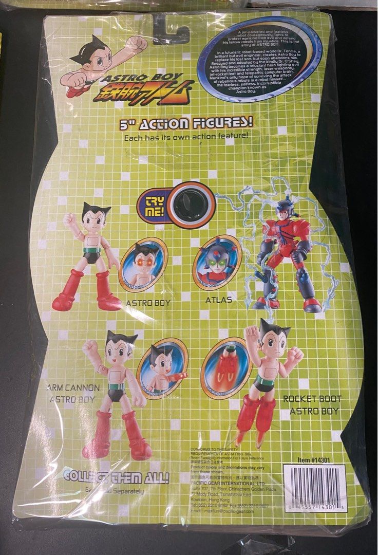 Astro boy Astro girl . Atlas, Hobbies & Toys, Toys & Games on Carousell