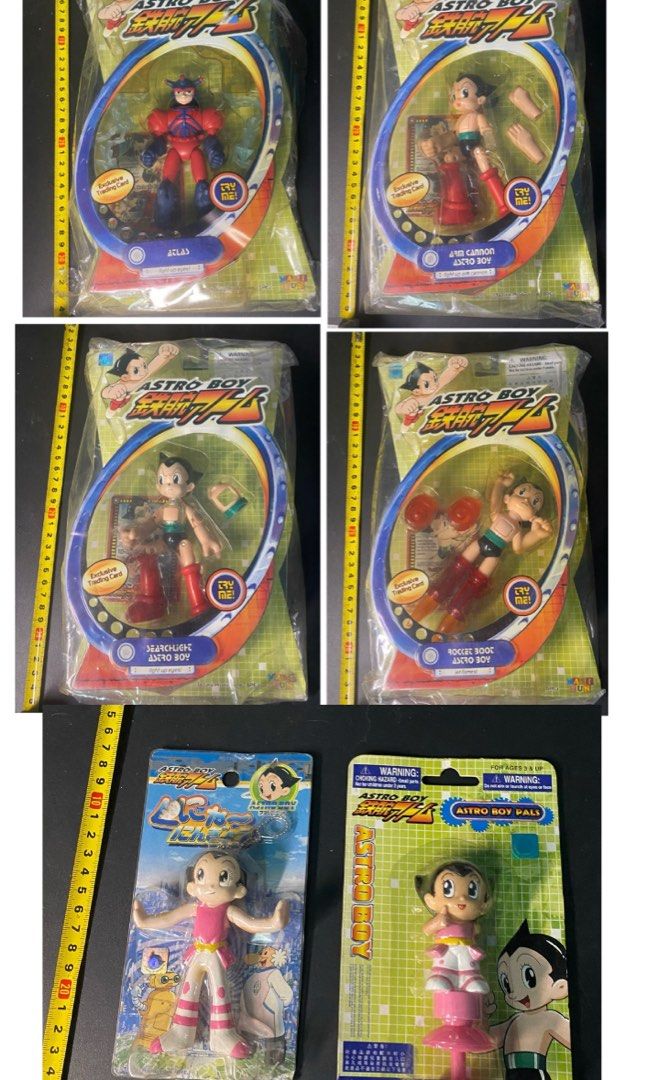 Astro boy Astro girl . Atlas, Hobbies & Toys, Toys & Games on Carousell