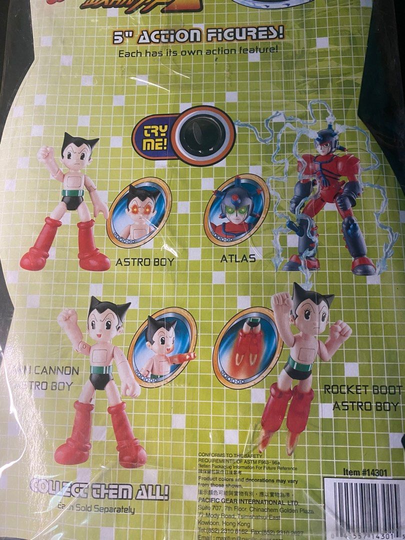 Astro boy Astro girl . Atlas, Hobbies & Toys, Toys & Games on Carousell