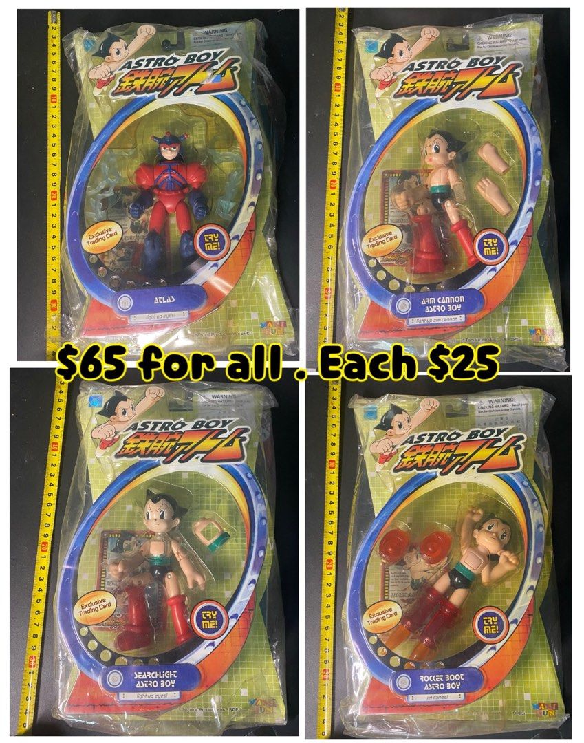 Astro boy Astro girl . Atlas, Hobbies & Toys, Toys & Games on Carousell