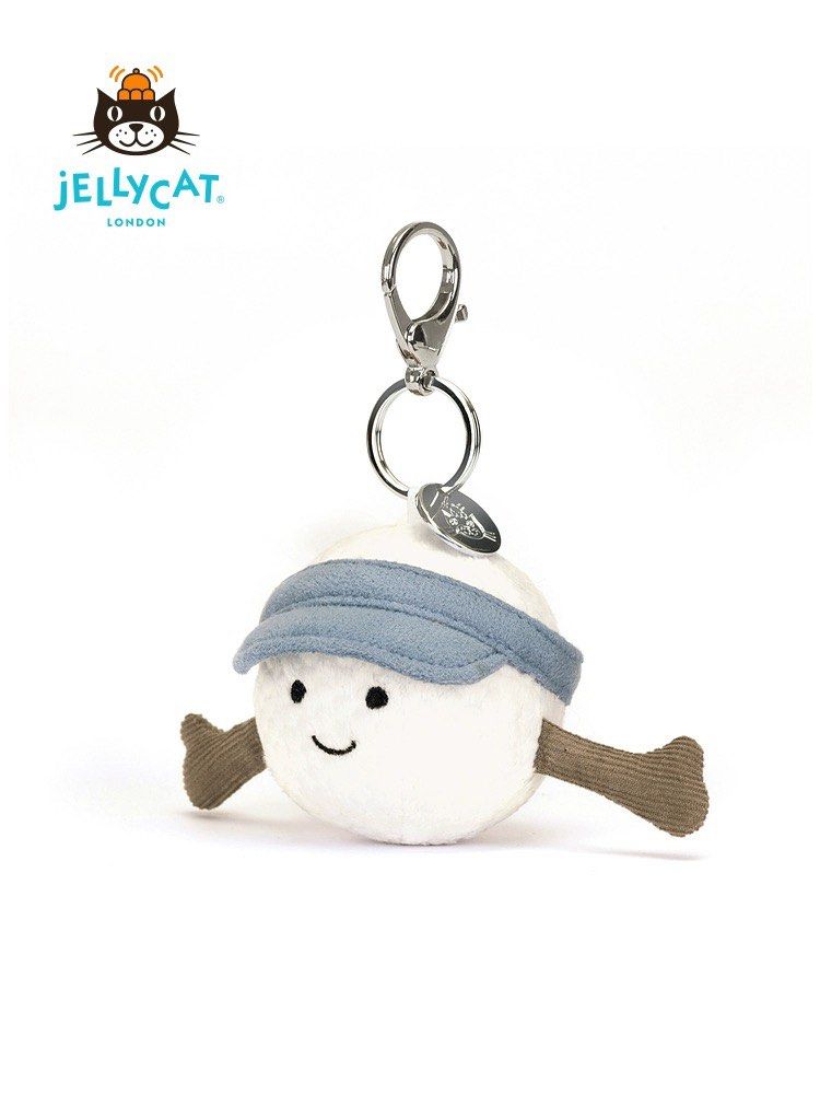 authentic jellycat amuseables sports golf bag charm keychain key ring ...