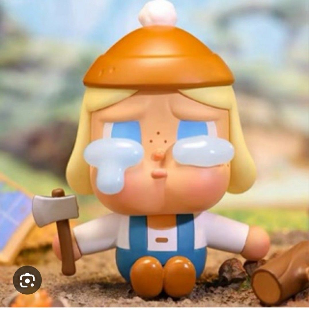 Brand new popmart Crybaby Crying in the woods Logger, Hobbies & Toys ...