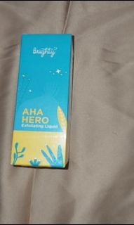 NEW - Brighty AHA HERO Exfoliating Liquid (Gratis ongkir-bisa cod ...