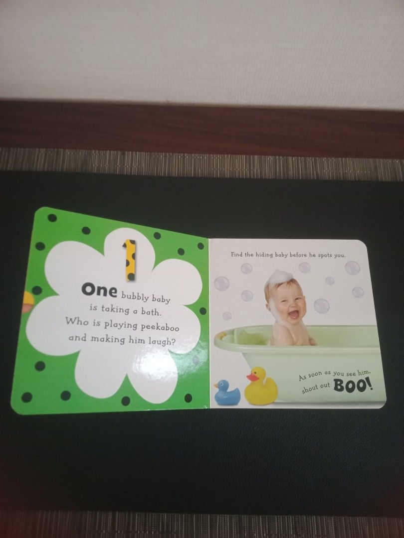 Buku Baby BOO with a slide -and-peek surprises BK-EK-574, Buku & Alat ...