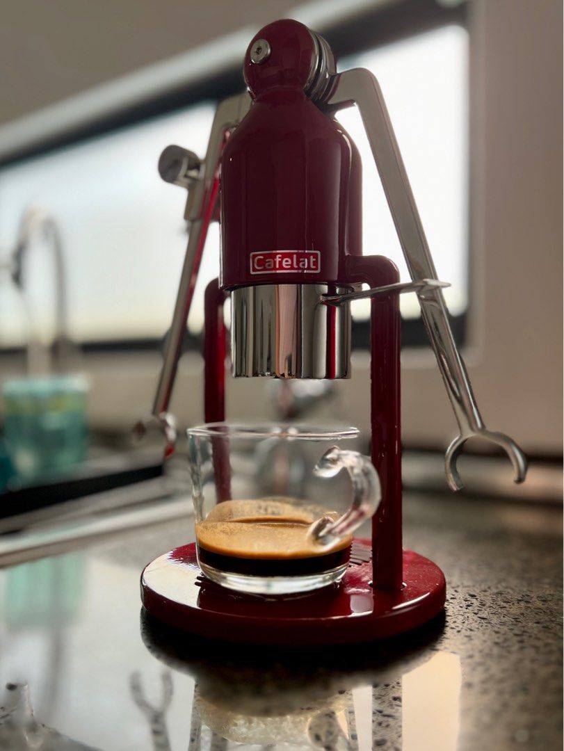 Cafelat Robot Barista (Pro) 2024 (assembled in UK) espresso machine 58mm similar to Flair & ROK ...