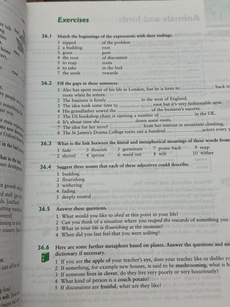 Cambridge English Vocabulary in Use Advanced, 興趣及遊戲, 書本 & 文具, 書本及雜誌 ...