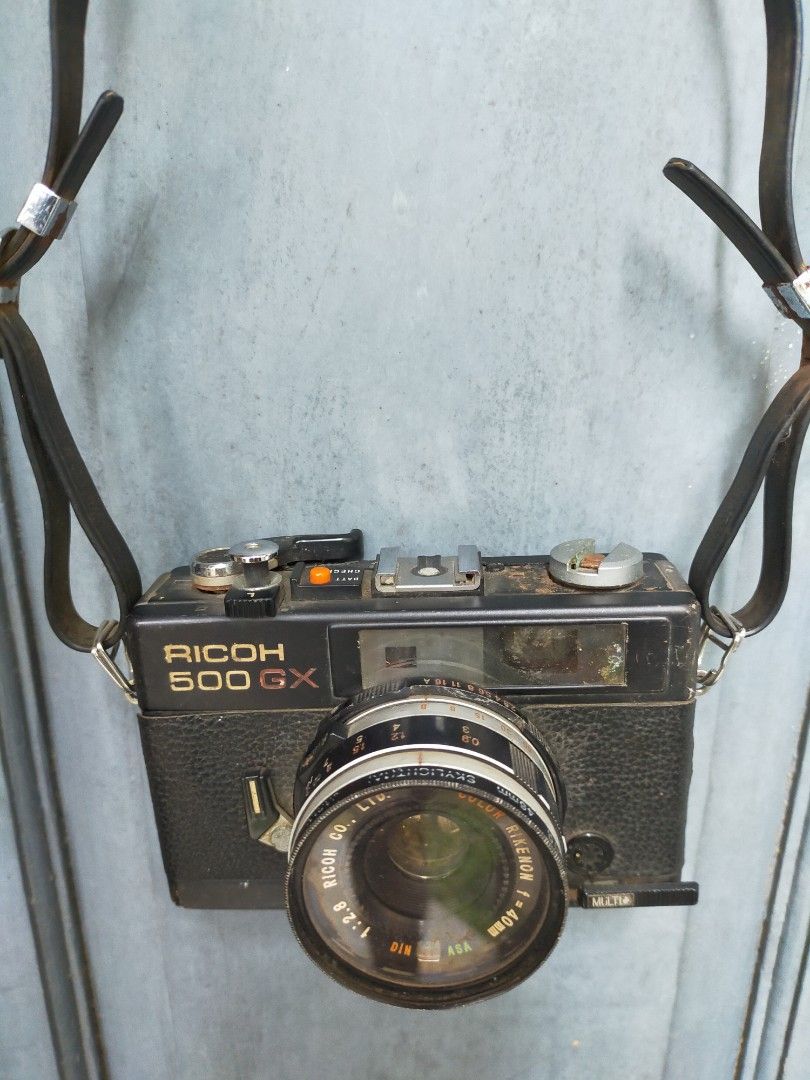 Camera Jadul Ricoh 500 GX for Vintage Decor, Antik, Pajangan di Carousell
