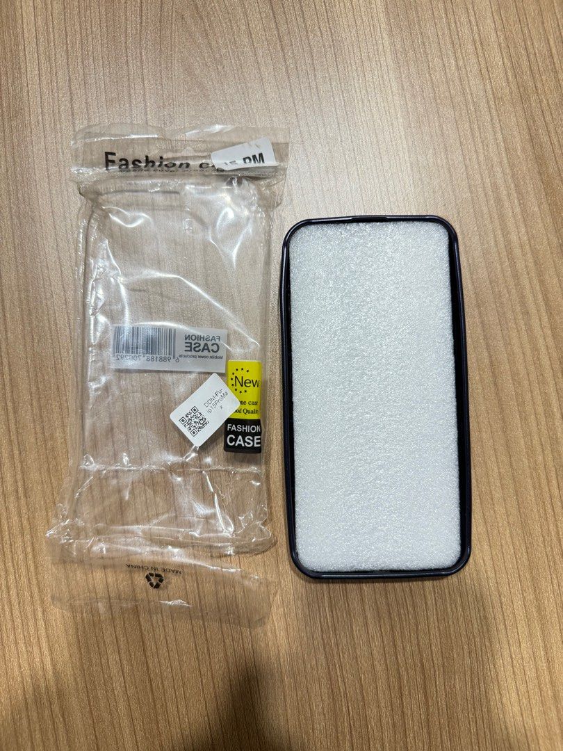 Case Iphone 15 Pro Max Wave Bumper Galaxy Biru Ungu Soft Case, Telepon ...