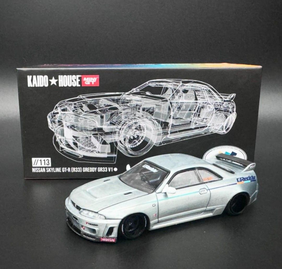 [CHASE] KAIDO HOUSE KHMG113 Nissan Skyline GT-R (R33) Greddy GR33 V1 X ...