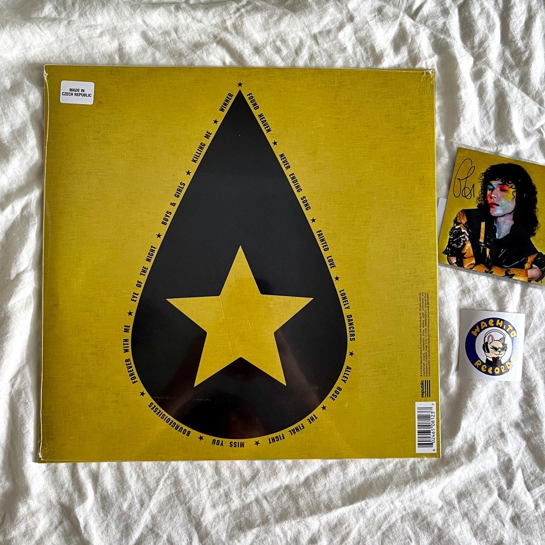 Conan Gray - Found Heaven (Yellow Transparent Vinyl with Signed artcard ...